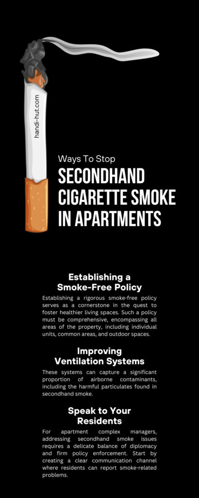 Ways To Stop Secondhand Cigarette Smoke in Apartments